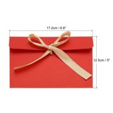 Unique Bargains Invitation Envelopes with Ribbon Greeting Card Envelope ...