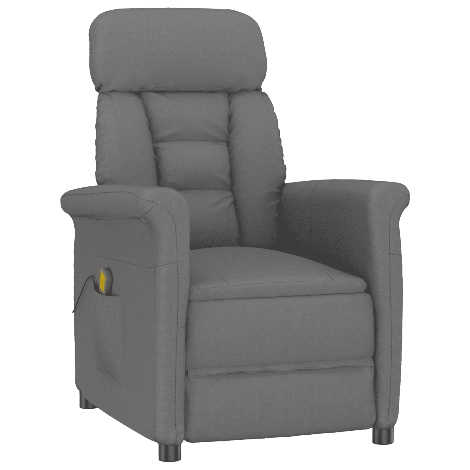 Click here for Vidaxl Massage Chair Dark Grey Microfibre Fabric M prices