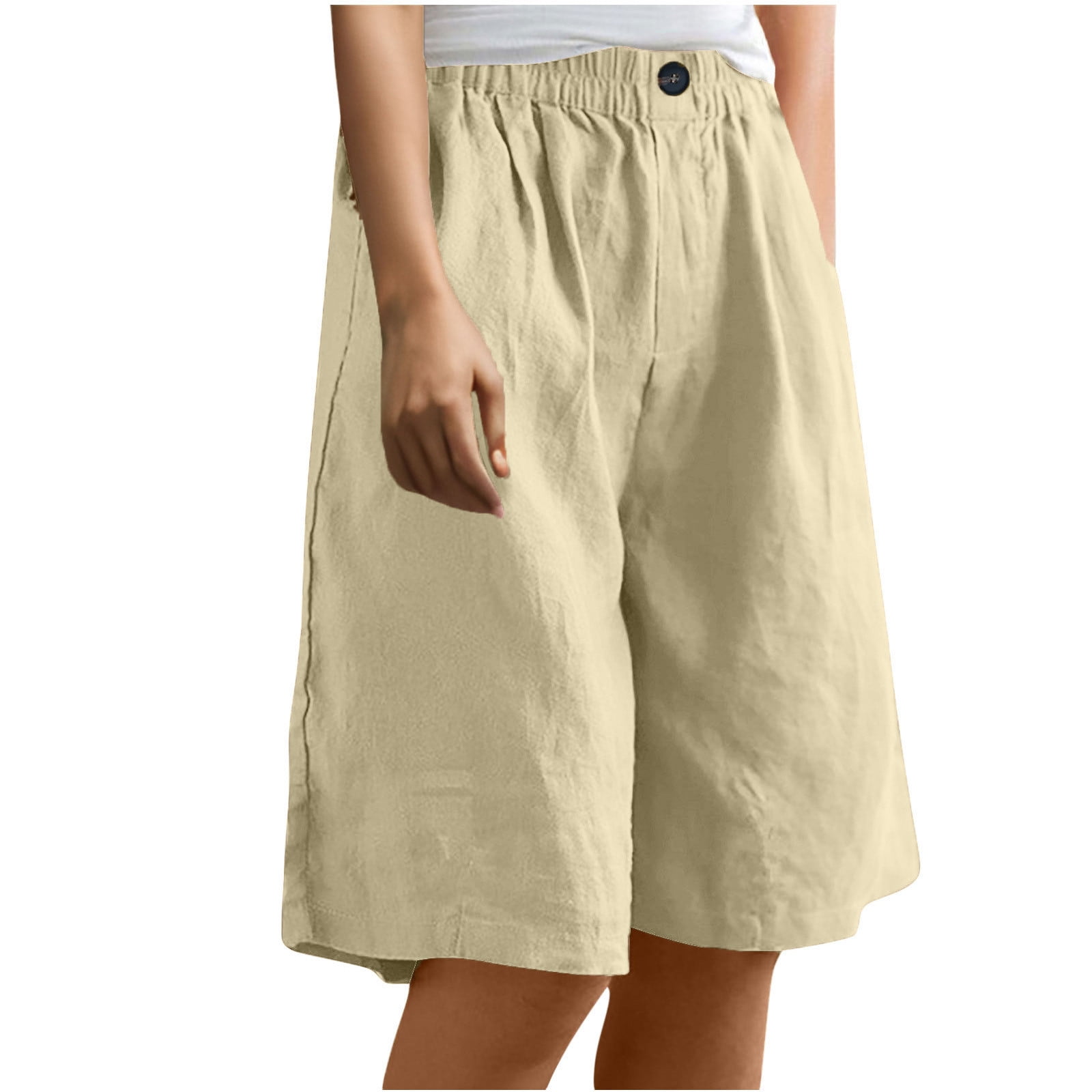 Click here for Cfhntfmh Womens Bermuda Shorts Knee Length Plus Si... prices