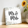 Mr Canvas Wall Art for Living Room, Mrs Poster Print Painting for ...