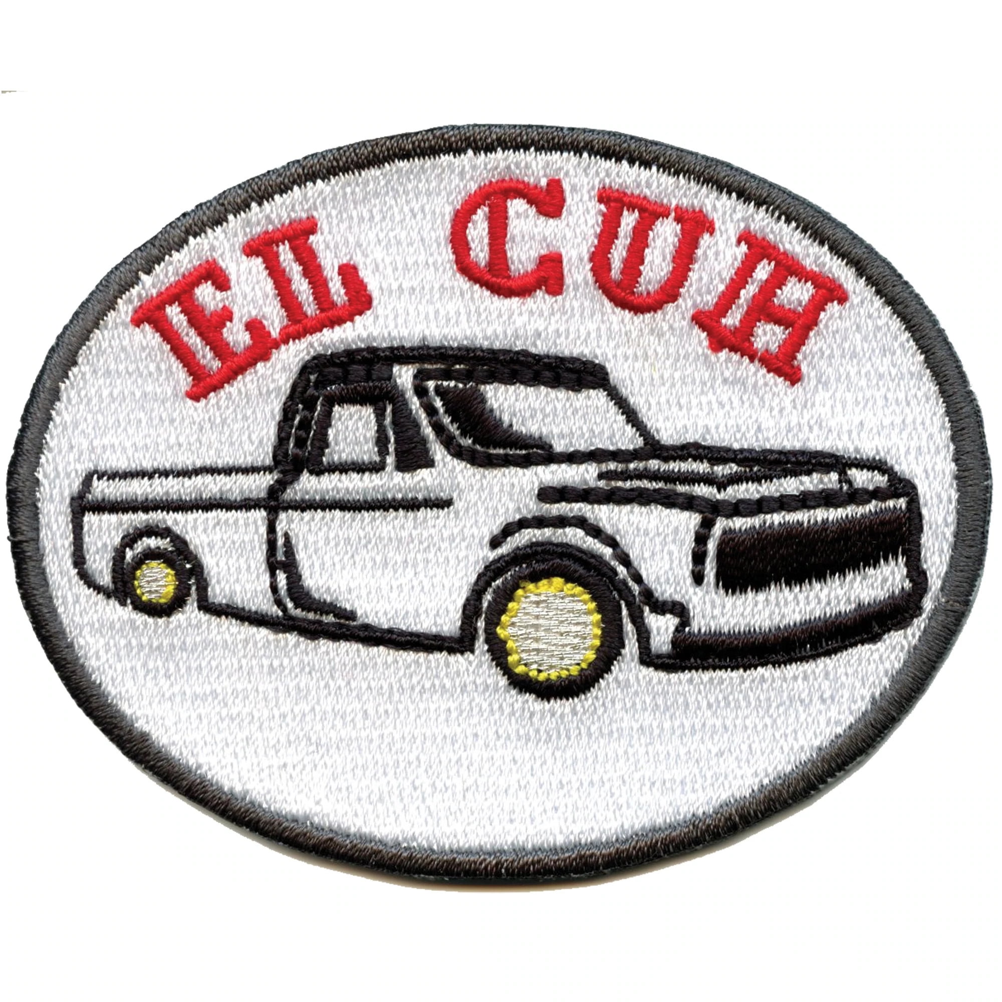 El Cuh With Lowrider Truck Embroidered Iron On Patch - Walmart.com