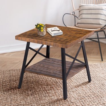 Safavieh Chase End Table, Natural - Walmart.com