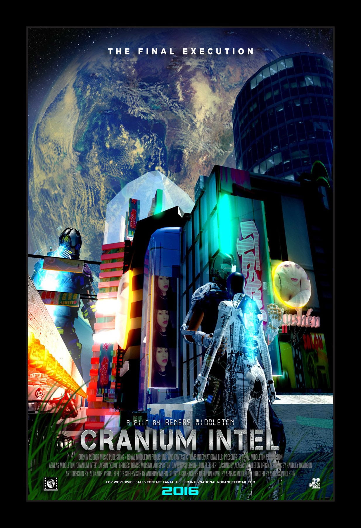 CRANIUM INTEL - 11x17 Framed Movie Poster - Walmart.com