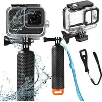 Compatible for Go Pro Hero 7 6 5 Black Waterproof Housing Case 45M ...