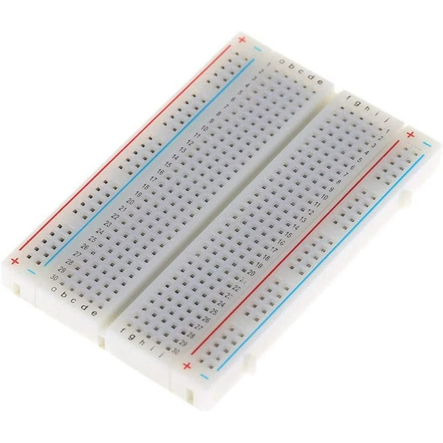 Treedix Solderless Breadboard Small 400 Tie Point PCB BreadBoard ...
