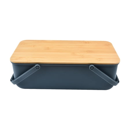 Tnarru Bread Keeper for Bread, Bun, Bagel, Loaf Bakery Space Saving ...