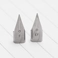 10Pcs Interchangeable Fountain Pen Tip Metal Fountain Pen Nibs ...