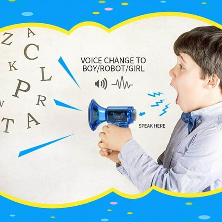 Mini Plastic Voice Changer Megaphone Speaker Voice Changer Toy Voice ...