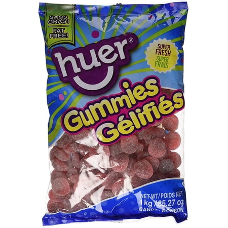 Huer Sour Cherry Slices Gummies, 1kg - Pack of 1 | Walmart Canada