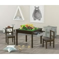 UTEX 2-in-1 Kids Activity Table with Storage, Built-in Plate ...