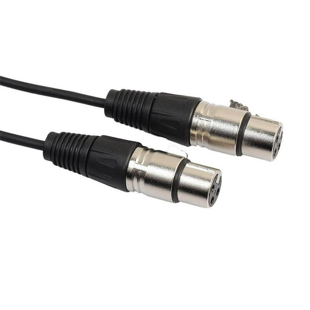 wolftale Y Splitter Audio XLR Cable,3-pin XLR Audio Male to Dual 3-pin Female Cord - Walmart.ca