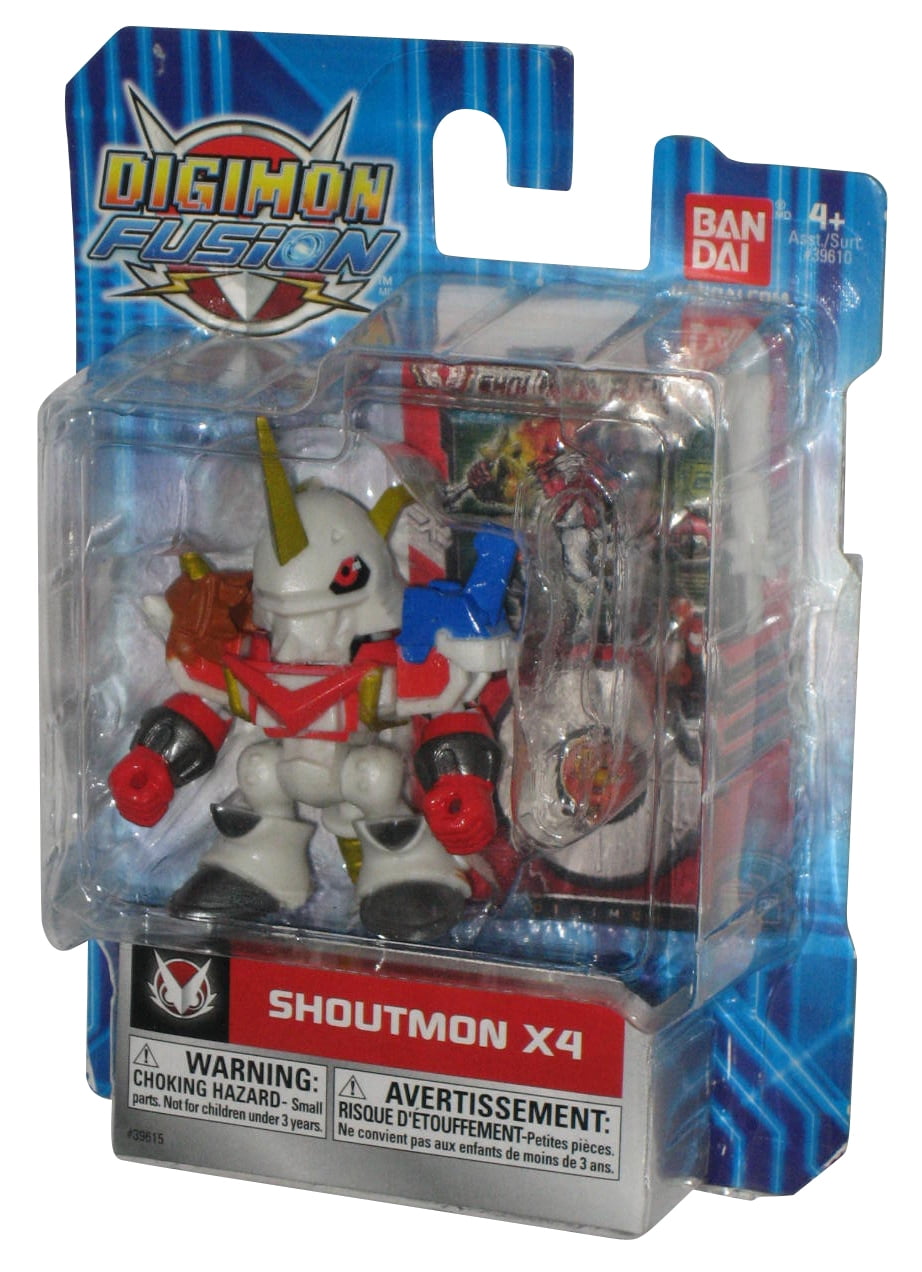 Digimon Fusion Shoutmon X4