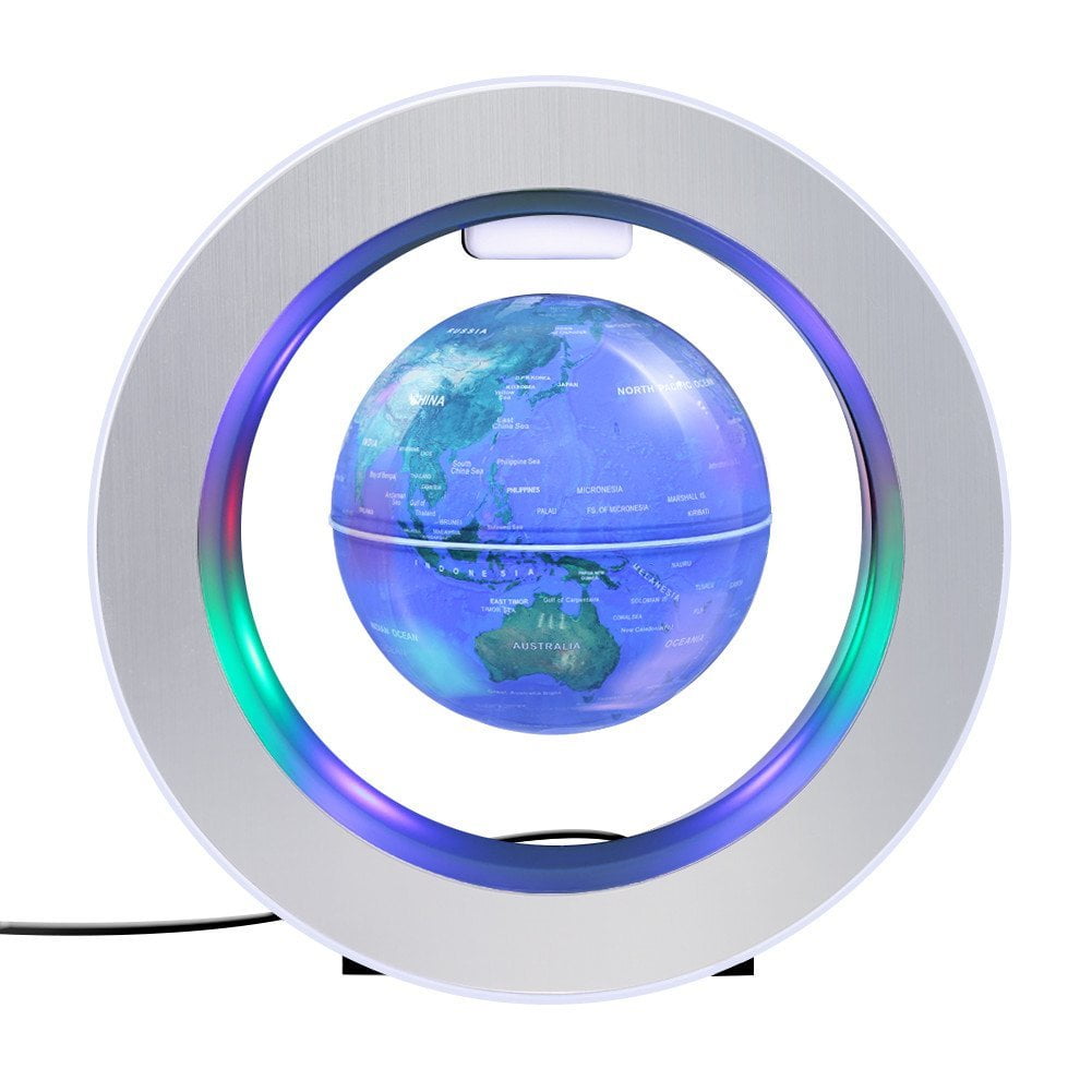 Buy FAGINEY Magnetic Levitating Globe Floating Globe With LED Lights ...
