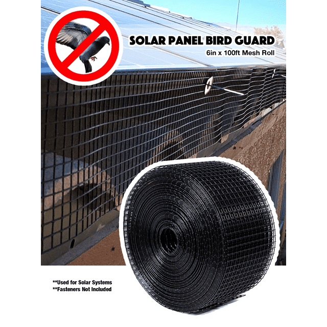 Solar Panel Critter Guard Bird Guard Mesh 6in X 100ft Roll | Used to ...