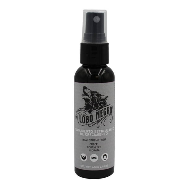Tratamiento Lobo Negro estimulante de crecimiento para cabello, barba y ...