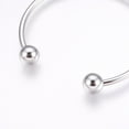 1 pc Resistant 304 Stainless Steel European Style Bangles Making Cuff ...