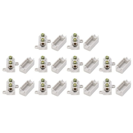 Ccdes Cable Terminals Box Splitter,10Pcs Inline Junction Connector Box ...