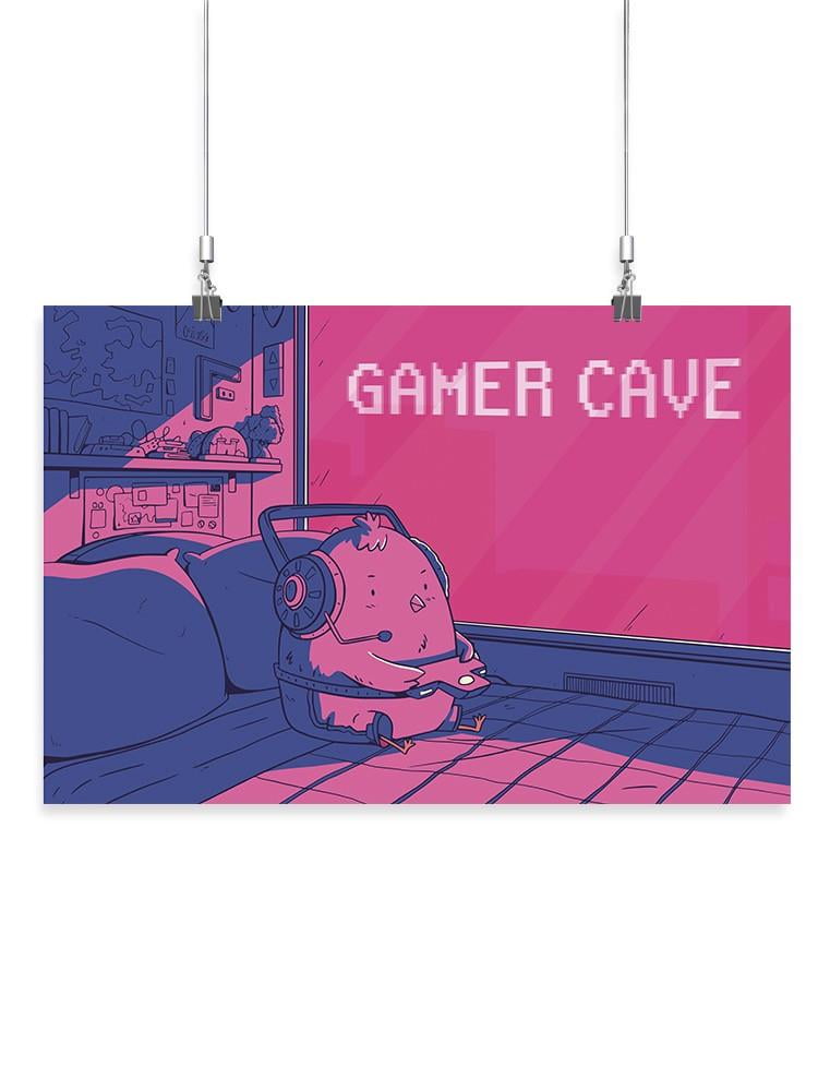 Gamer Cave Poster - Smartprints Designs, - Walmart.com