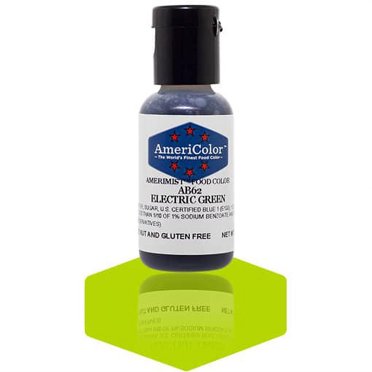 AmeriColor, Electric Kit , 7 .75 Ounce Food Color Bottles, Soft Gel ...