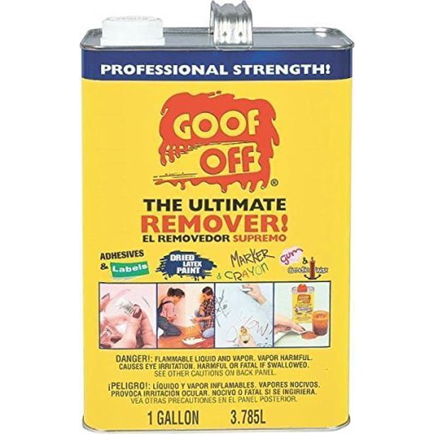 New Goof off Fg657 Gallon Professional Strength Easy Pour Cleaner All ...