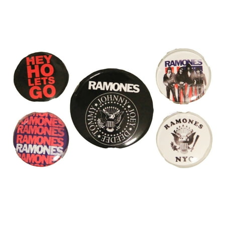 Ramones Merch Traffic Badge Set (Pack of 5) | Walmart Canada