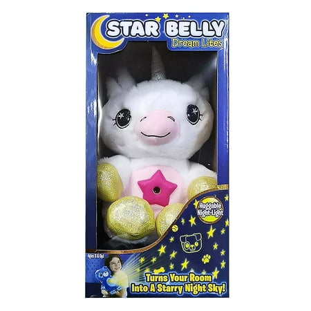 Star Belly Dream Lites Plush Toy Starry Stuffed Animal Doll Projector ...