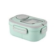 Toytexx 3-Layer Leak-Proof Bento Lunch Box, Stackable Food Container ...