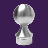 1.5" Ball End Cap Handicap Bar Foot Rail Stainless Steel | Renovator's ...