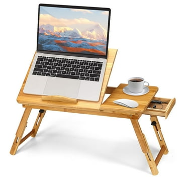 Mind Reader Bali Collection, Bamboo Portable Laptop Desk/Breakfast ...