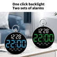 NEXAVKPR Stylish LED Digital Clock With Easy To Read Number And ...