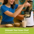 Whole Slow Juicer - Slow Masticating Juicer Machine with Quiet 240W ...