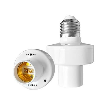 Motion Sensor Light Socket, E27 Motion Activated Light Bulb Holder Auto ...
