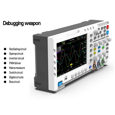 Plastic Digital Oscilloscope Professional USB Interface 100mhz Analog ...