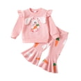 BOOMNY Toddler Baby Girls Outfit Set 2 Peice Clothes Set for Girl ...