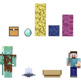 Minecraft Treasure X Overworld Single Pack - Walmart.com