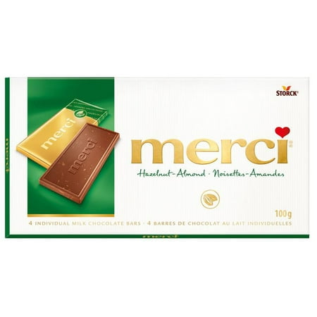 merci Chocolate bars, Hazelnut-Almond 100g - Walmart.ca