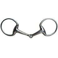 Coronet 245433 6.5 in. Malleable Iron Loose Ring Double Twisted Wire Snaffle Bit - Walmart.com