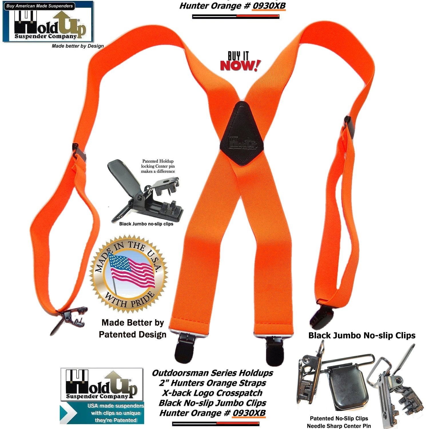 Holdup Suspender Company Inc - Holdup Suspender Company's Hunter Orange ...