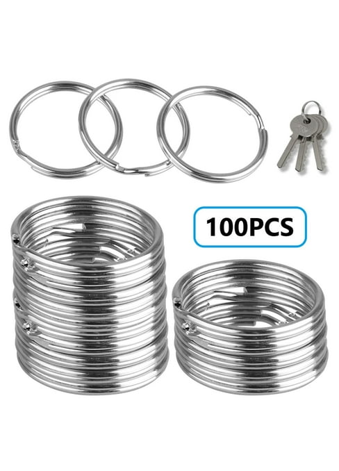 Worgeous 4 Pcs Metal Trolley Token Keychain Shopping Cart Key Ring ...