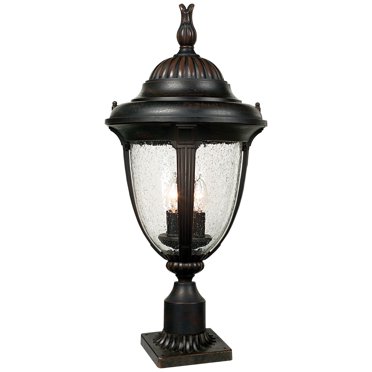 John Timberland Casa Marseille Rustic Vintage Outdoor Post Light ...