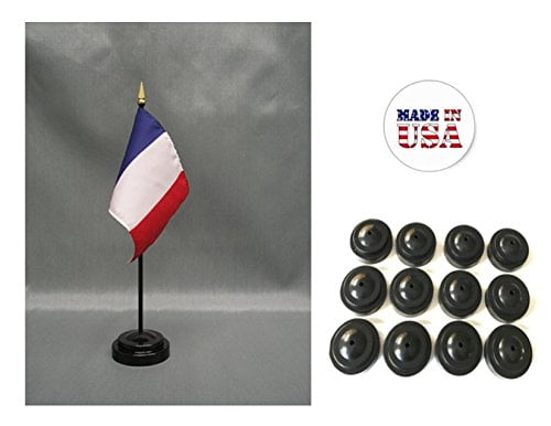 12 France 4"x6" Miniature Office Desk & Little Handheld Waving Table ...