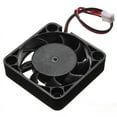 Luoyaxxxxx 12V 2 Pin 40mm Computer Cooler Small Cooling Fan PC Black F ...