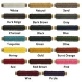 Gudebrod Waxed Thread Bobbin 25 Yards (75 ft) Blue | Made In USA ...