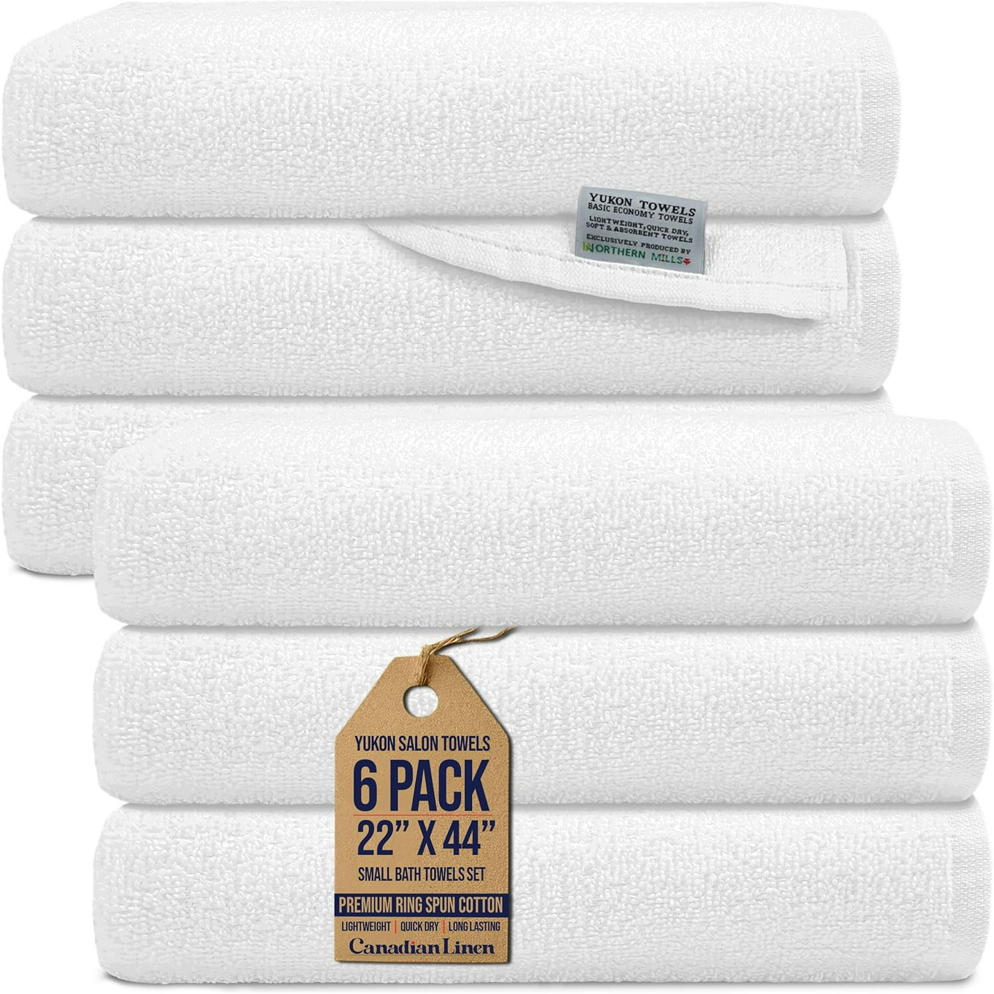 Click here for Canadian Linen Yukon Small Bath Towels  6 Pack  22... prices