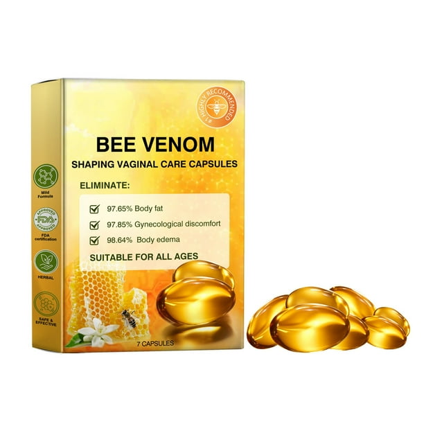 Bee Capsules, Instant Itching Stopper & Slimming, Capsules For Women ...