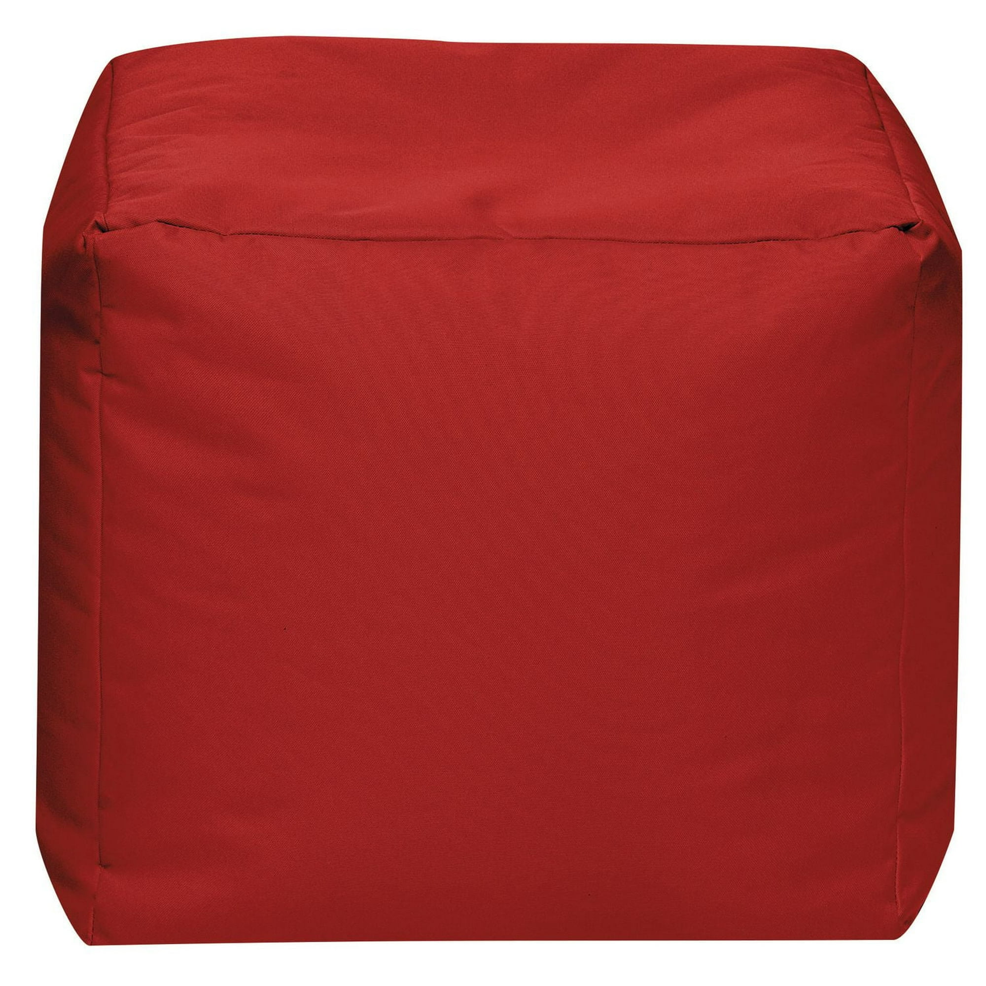 Click here for Gouchee Home Cube Brava Tomato Pouf Ottoman - Wate... prices