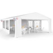 Zenova 10'x20' Pop up Canopy Tents with 6 Sidewalls Portable Folding ...
