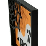 Northlight Ghost and Spider Web "Boo" Halloween Wall Sign - 9.75 ...