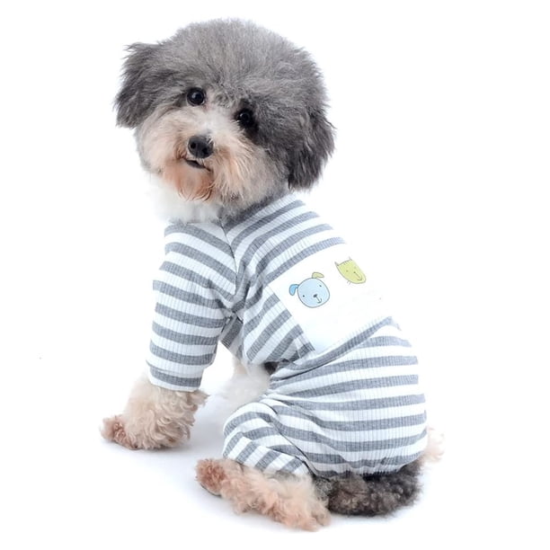 Dog clothes Spring summer clothes Pet pajamas Small dog pets Summer ...