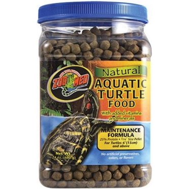 Zoo Med Gourmet Aquatic Turtle Food, 12 oz. - Walmart.com